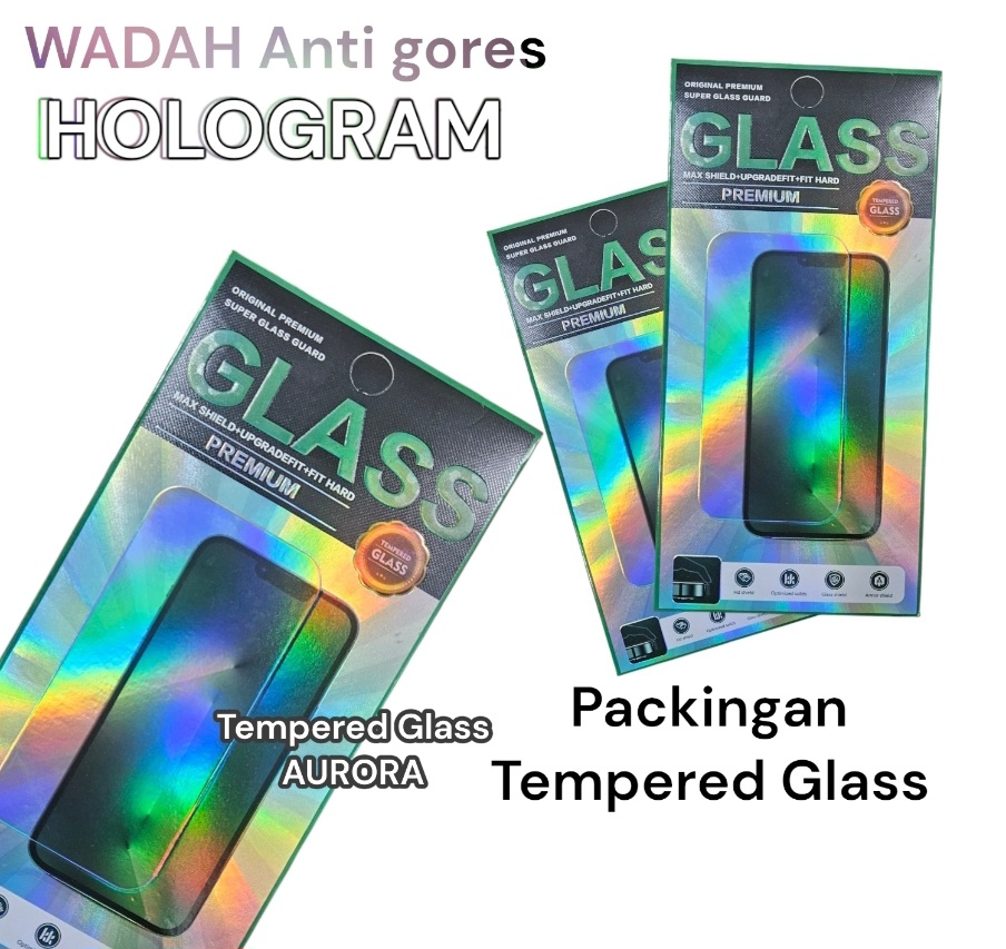 2PCs WADAH TEMPAT PACKINGAN Mewah MODEL HOLOGRAM FREE TISSUE WIPES - TG ...