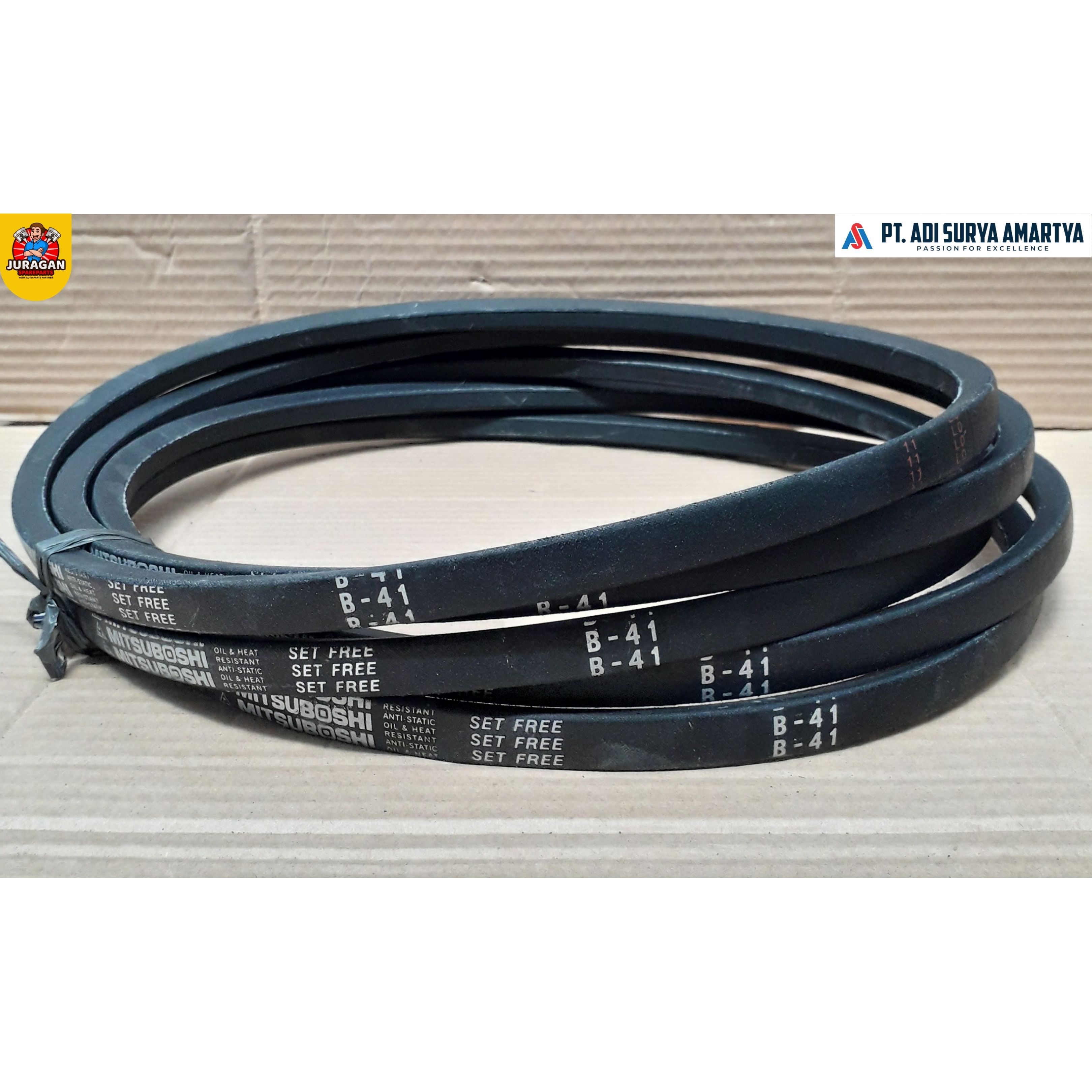 FANBELT V-BELT - MITSUBOSHI B41/B42/B43/B44/B45 | Lazada Indonesia