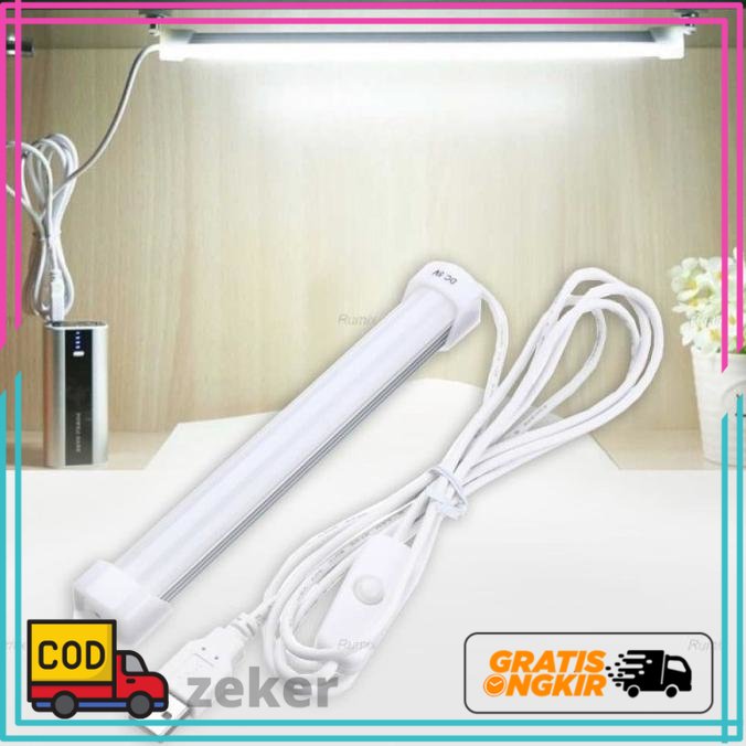 Lampu Belajar USB Strip LED NEON Lampu Dapur Lampu USB 30cm | Lazada ...