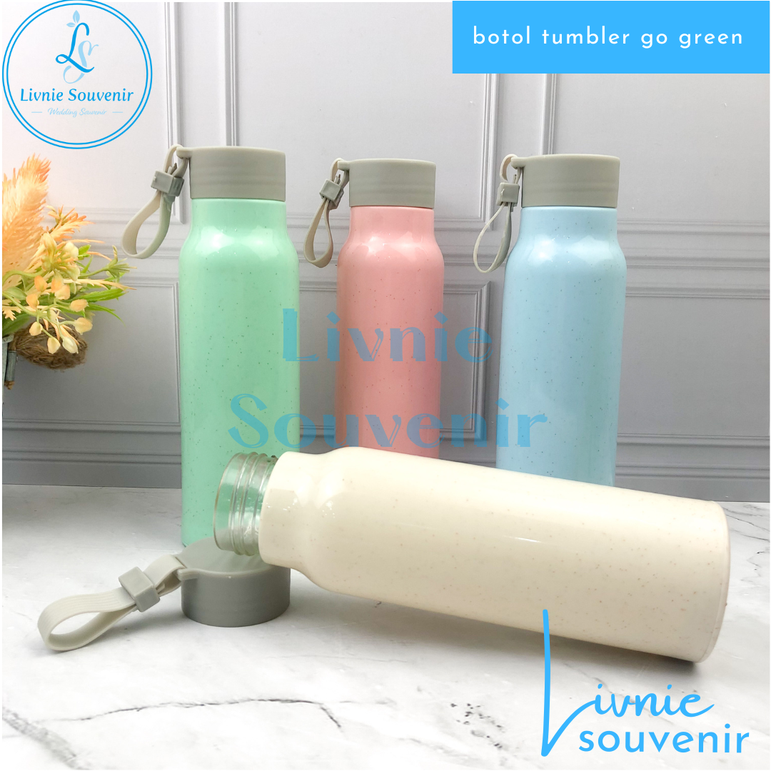 Souvenir Tumbler Botol Gogreen Pastel | Lazada Indonesia