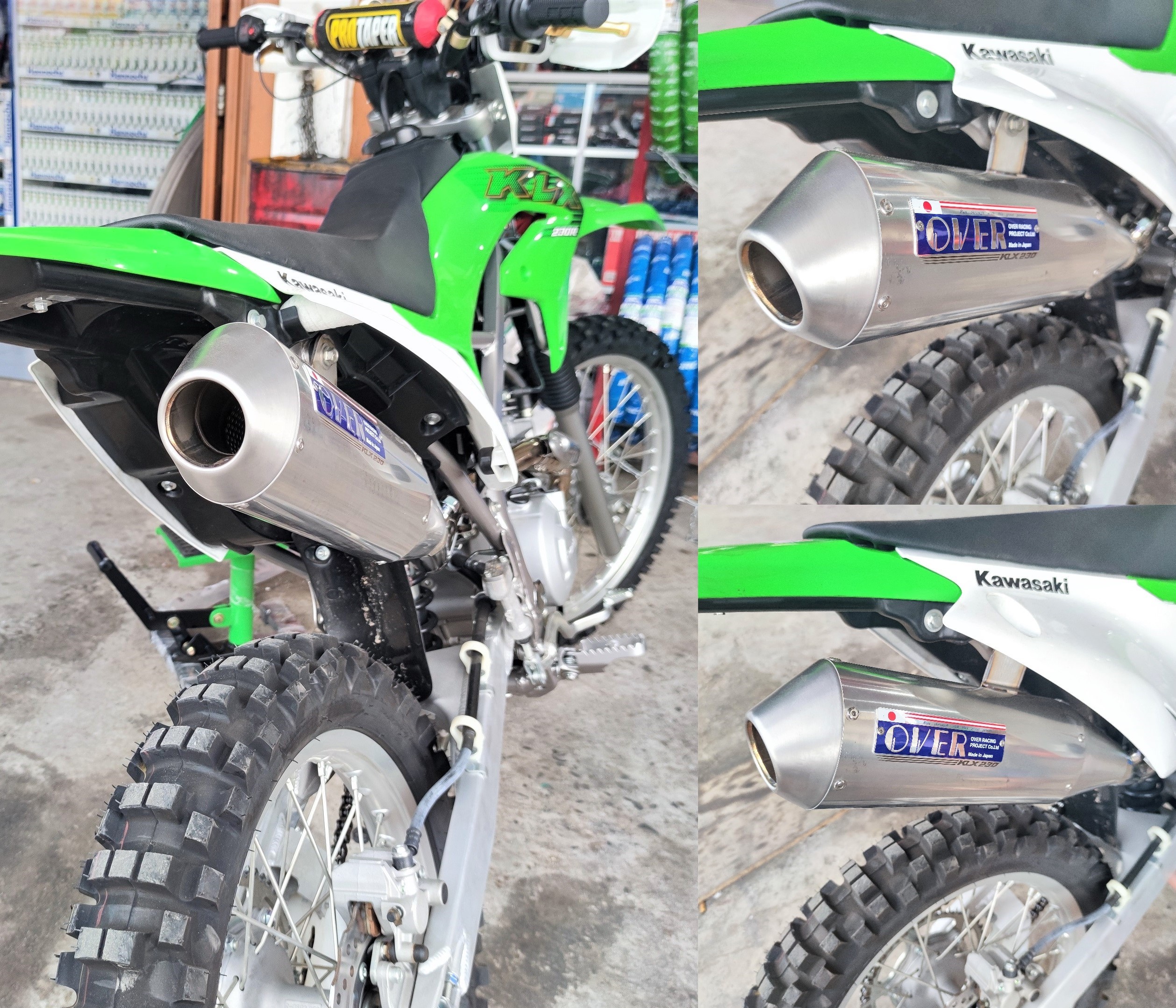 KNALPOT OVER RACING KLX 230 230R ORIGINAL JAPAN | Lazada Indonesia