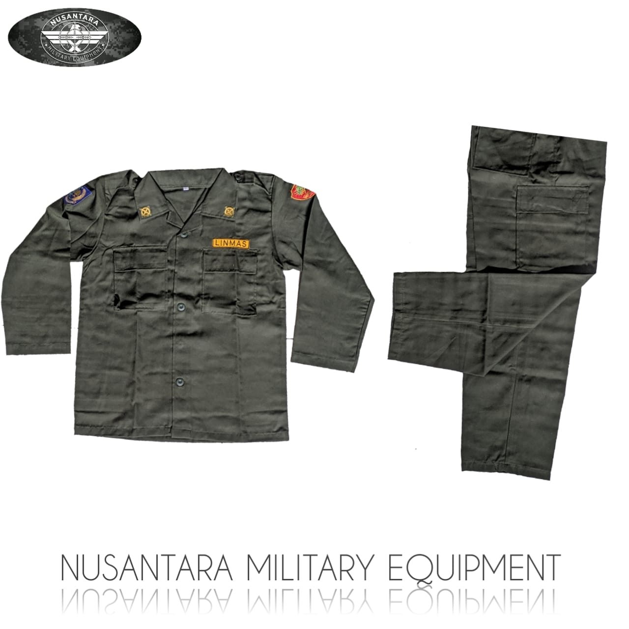 Seragam PDL Linmas Hijau Tua Termurah | Lazada Indonesia
