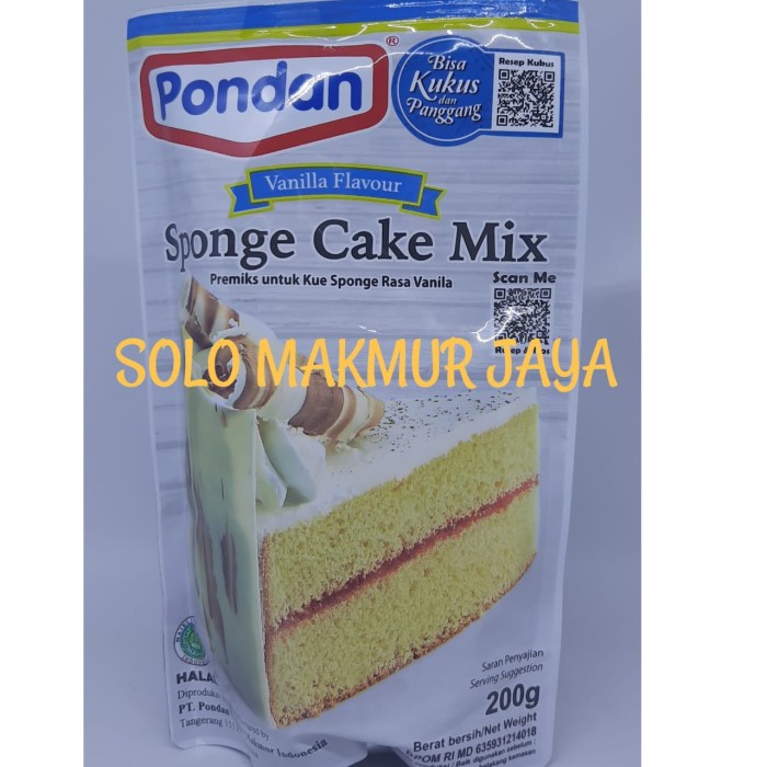 Pondan Sponge Cake Mix 200gr | Lazada Indonesia