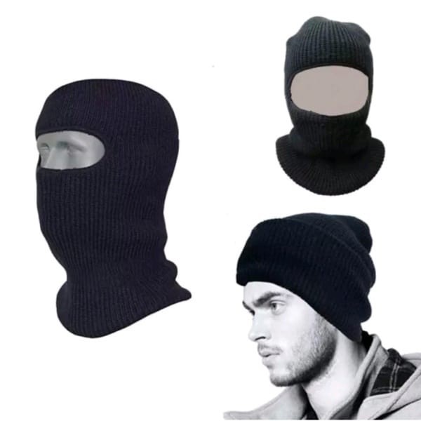 Kupluk ninja pria dewasa sebo buat ronda topi maling lubang 3 dan 1 ...