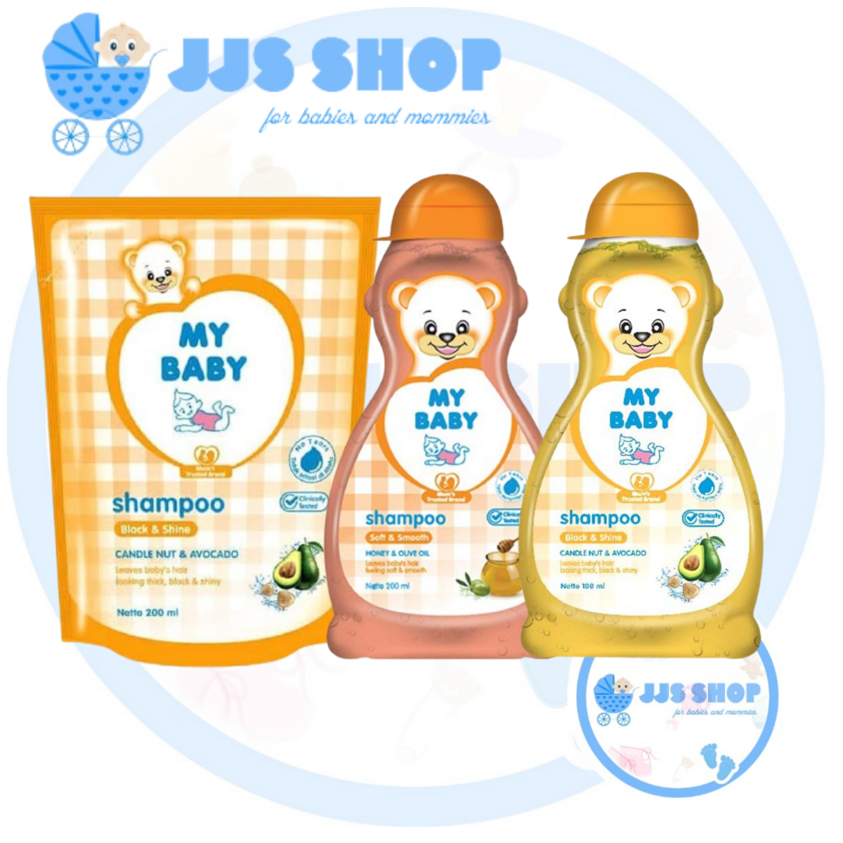 MY BABY SHAMPOO 100ML 200ML SAMPO BAYI ANAK | Lazada Indonesia