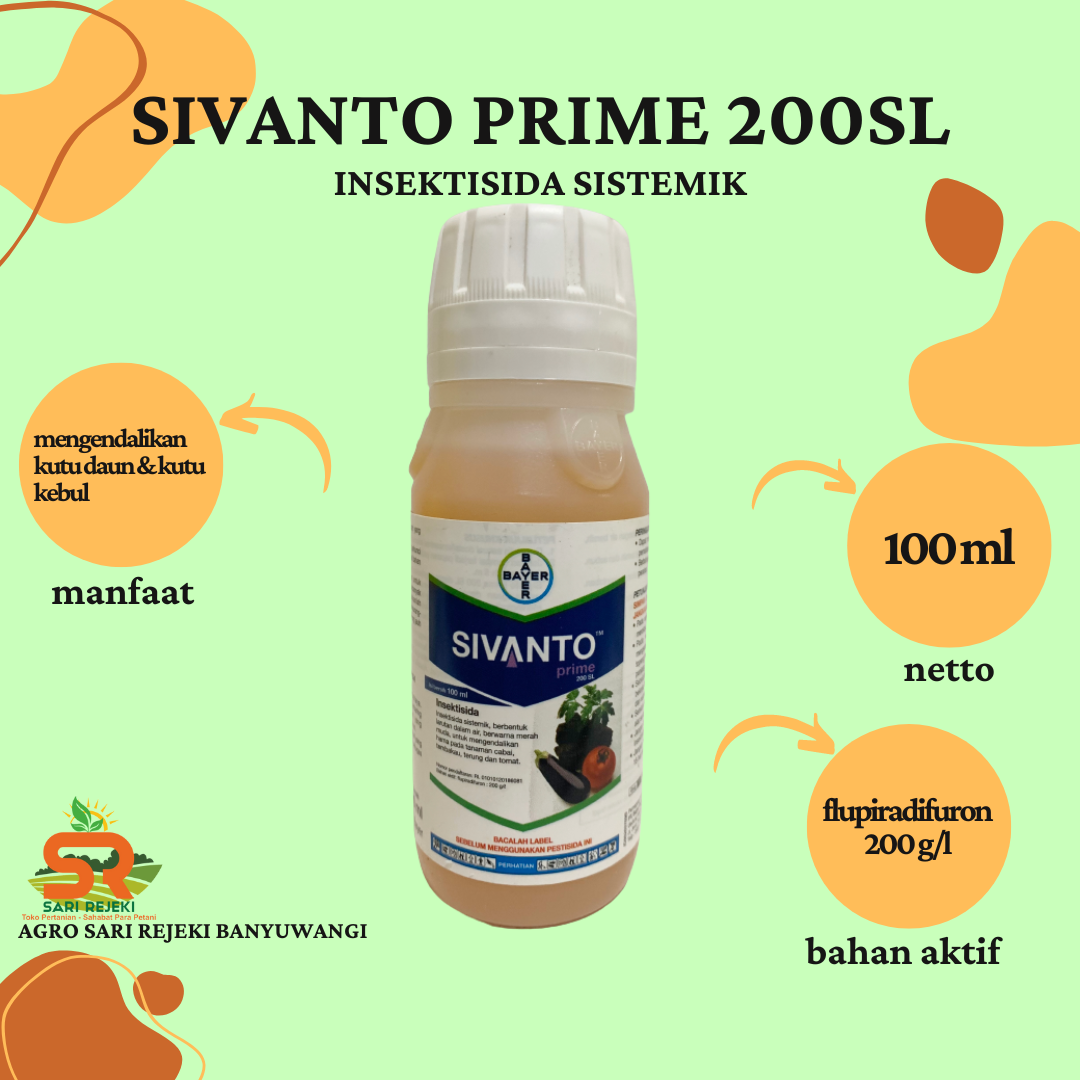 SIVANTO PRIME 200SL 100ML INSEKTISIDA SISTEMIK | Lazada Indonesia