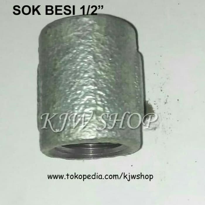 Sok Sock Besi Galvanis 1/2" inch | Lazada Indonesia