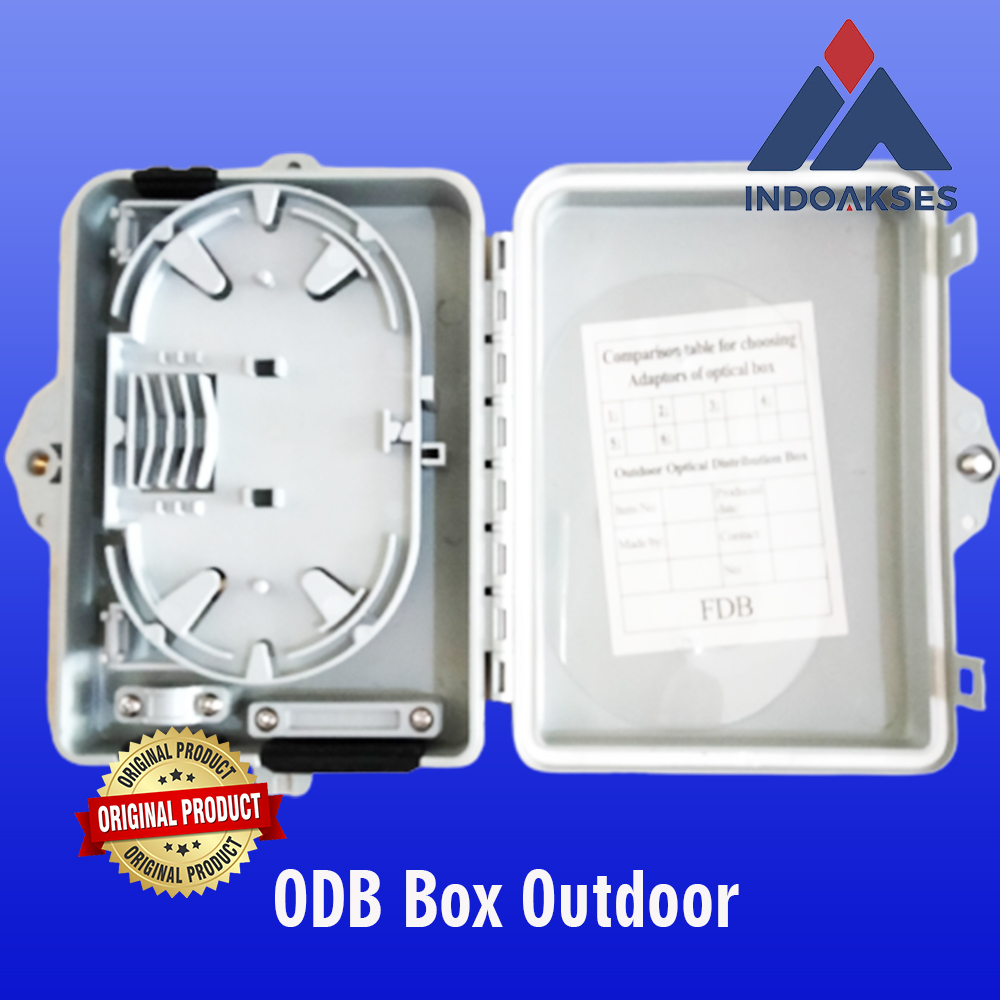 ODP/ODB 6 core Fiber Distribution Box wall-mounted Fiber Optic ...