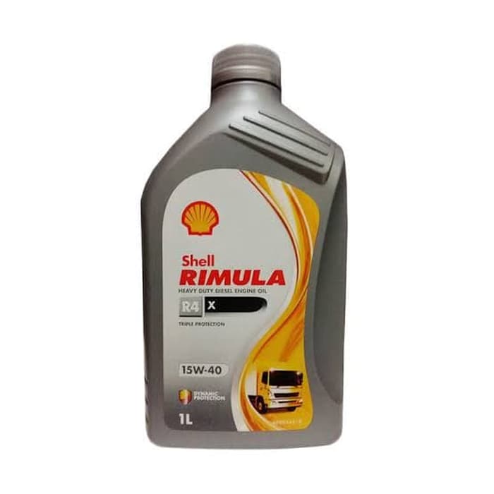 Oli Mesin Diesel Shell Rimula R4X 15W40 1 Liter | Lazada Indonesia