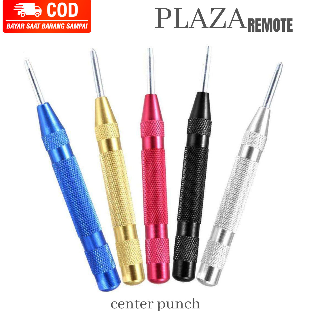 Penanda Titik Bor / Center Punch biru blue | Lazada Indonesia