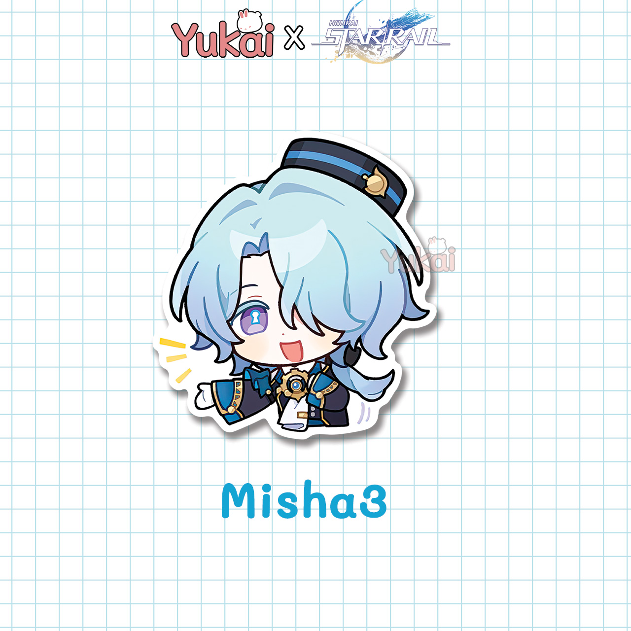 Stiker Misha Honkai Star Rail (HSR) Premium, Sticker Anime Waterproof ...