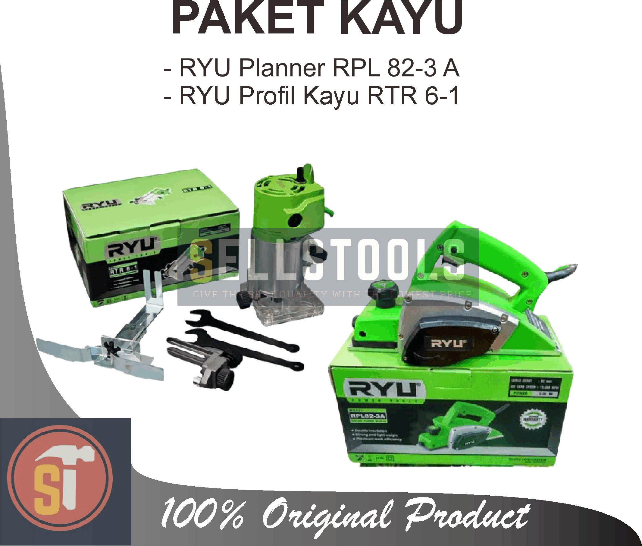 PAKET TUKANG KAYU RYU | Planner Alat Serut Kayu Ketam Pesah Kayu RPL 82 ...