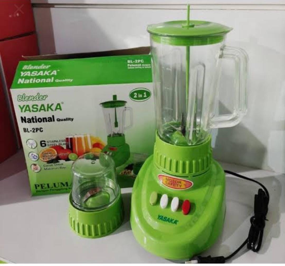 JUAL BLENDER NATIONAL YASAKA BL 2 PC 2IN1 PLASTIK | Lazada Indonesia JUAL BLENDER NATIONAL YASAKA BL 2 PC 2IN1 PLASTIK | Lazada Indonesia