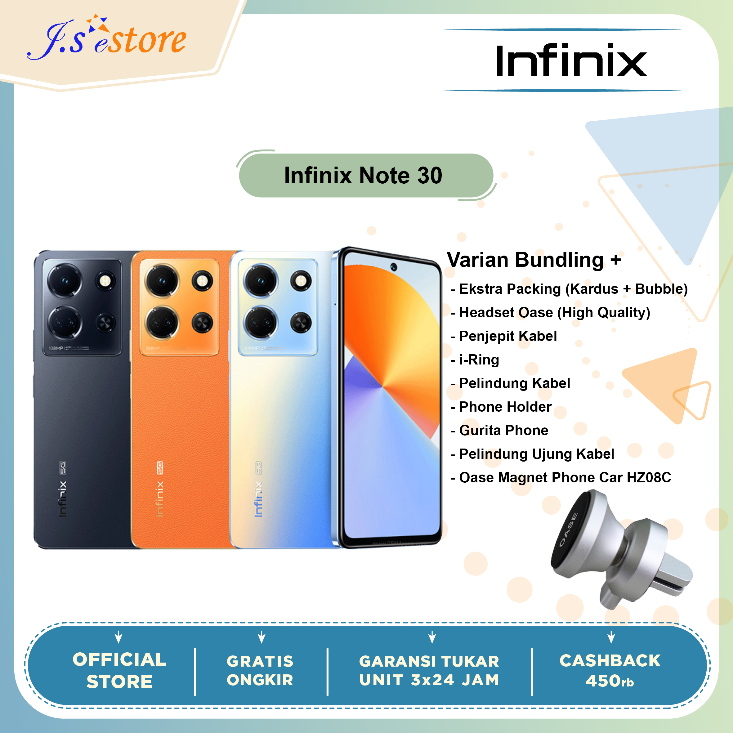 Infinix Note 30 Mediatek MT8781 Helio G99 (6nm) Garansi Resmi | Lazada ...