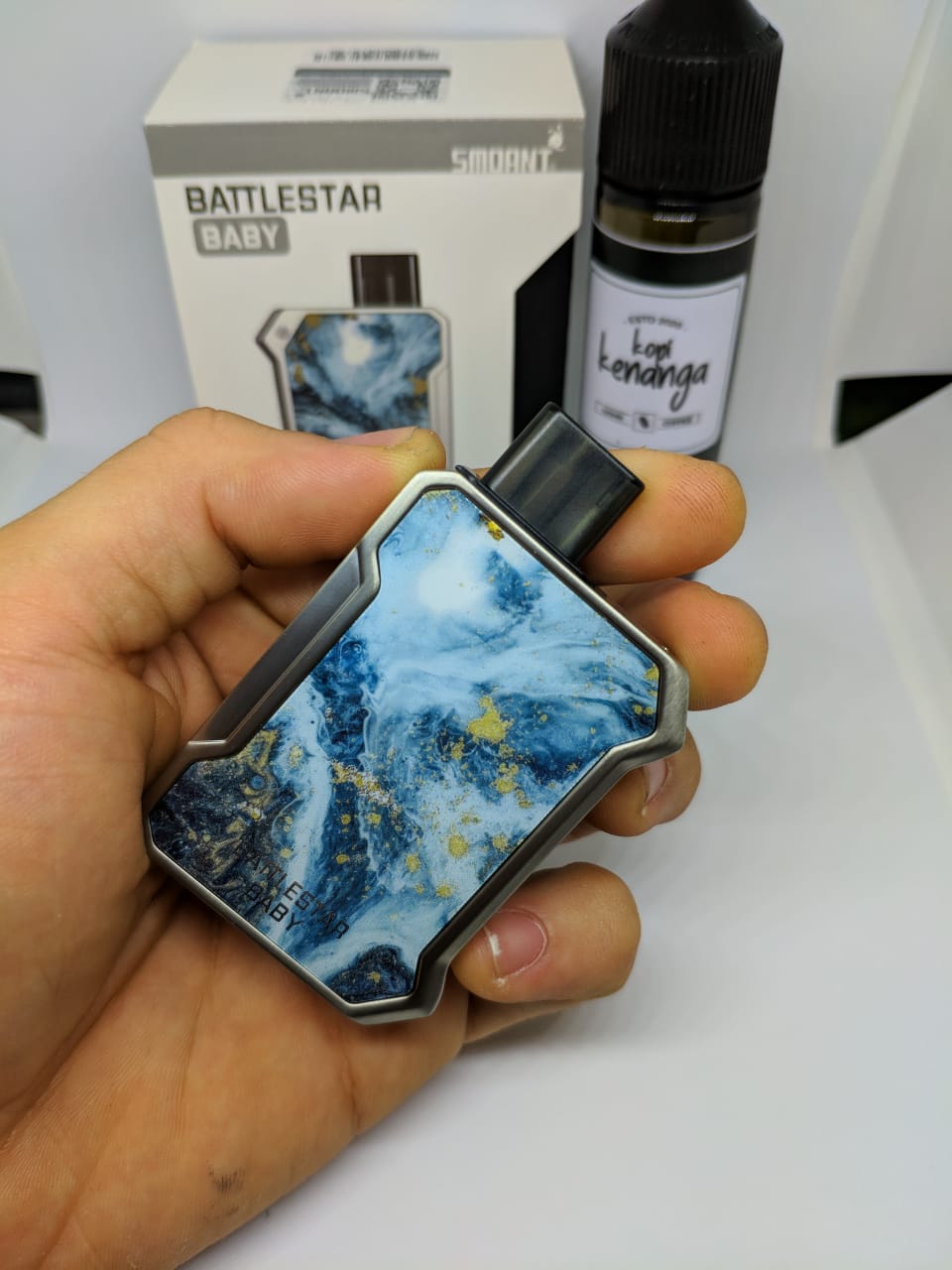 Rokok Elektrik Smoant Battlestar Baby Pod System 750 mAh Pods Authentic ...