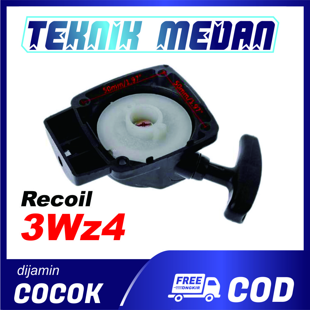 Bisa COD!! RECOIL STARTER TARIKAN ENGKOL START MESIN SPRAYER GENDONG ...