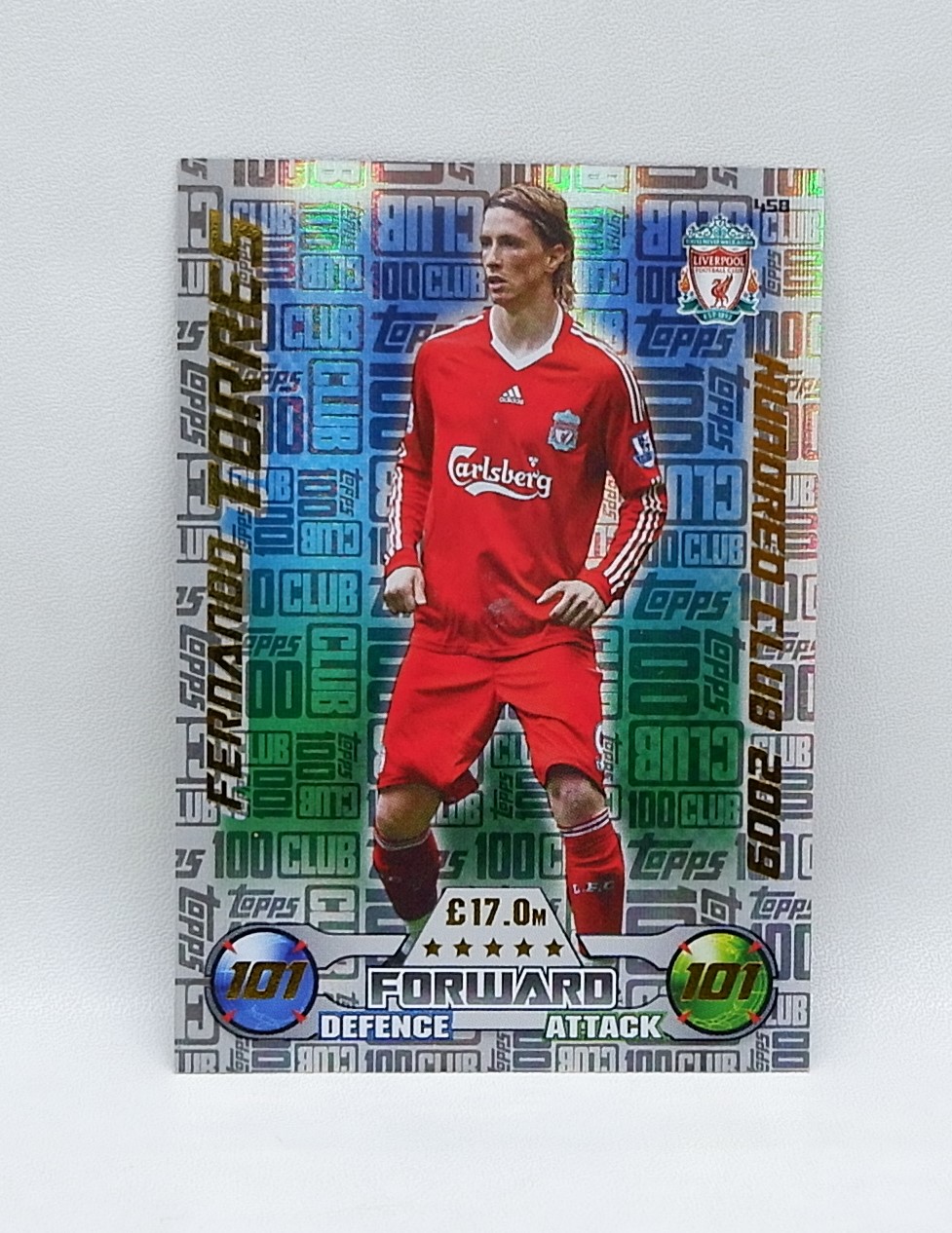 Trading Cards / Kartu Bola Fernando Torres 100 CLUB Legend | Lazada ...