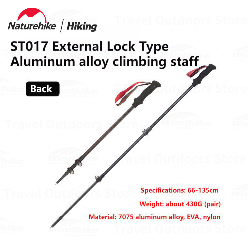Trekking Pole Naturehike 2 pcs ST017 NH21DS001 1 Pasang Tongkat Gunung ...