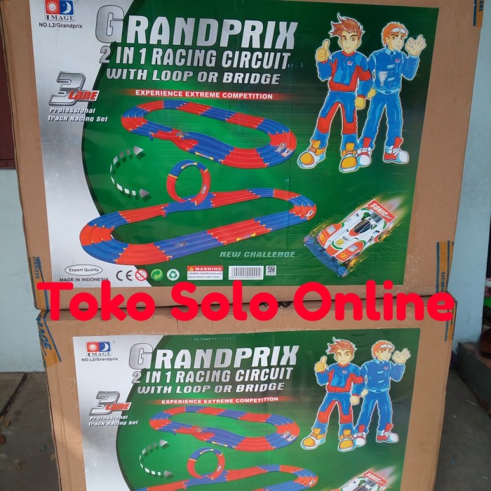 Track Tamiya 3 Jalur Image Interchange Grand Prix 2 in 1 Bridge / Loop ...