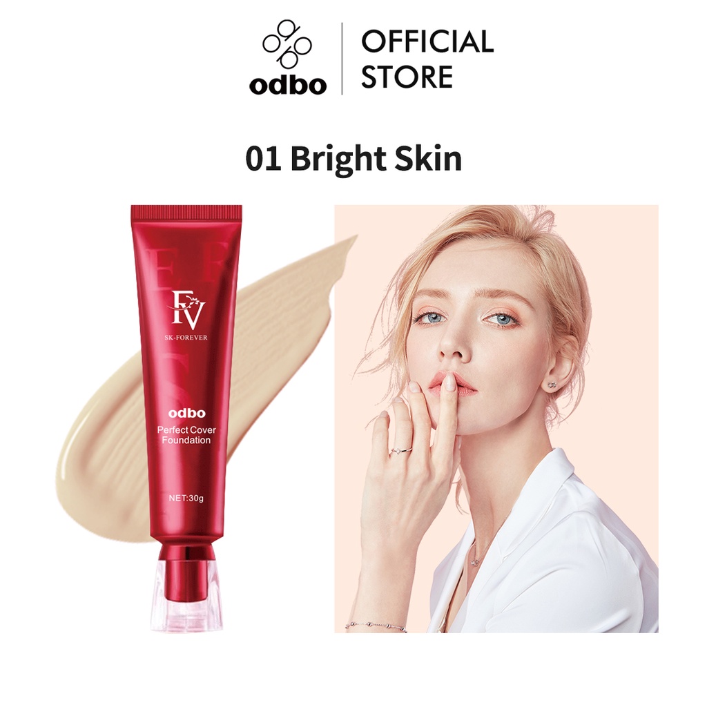 Odbo perfect cover foundation - odbo fondation - fv foundation korea - foundation odbo - fv ...