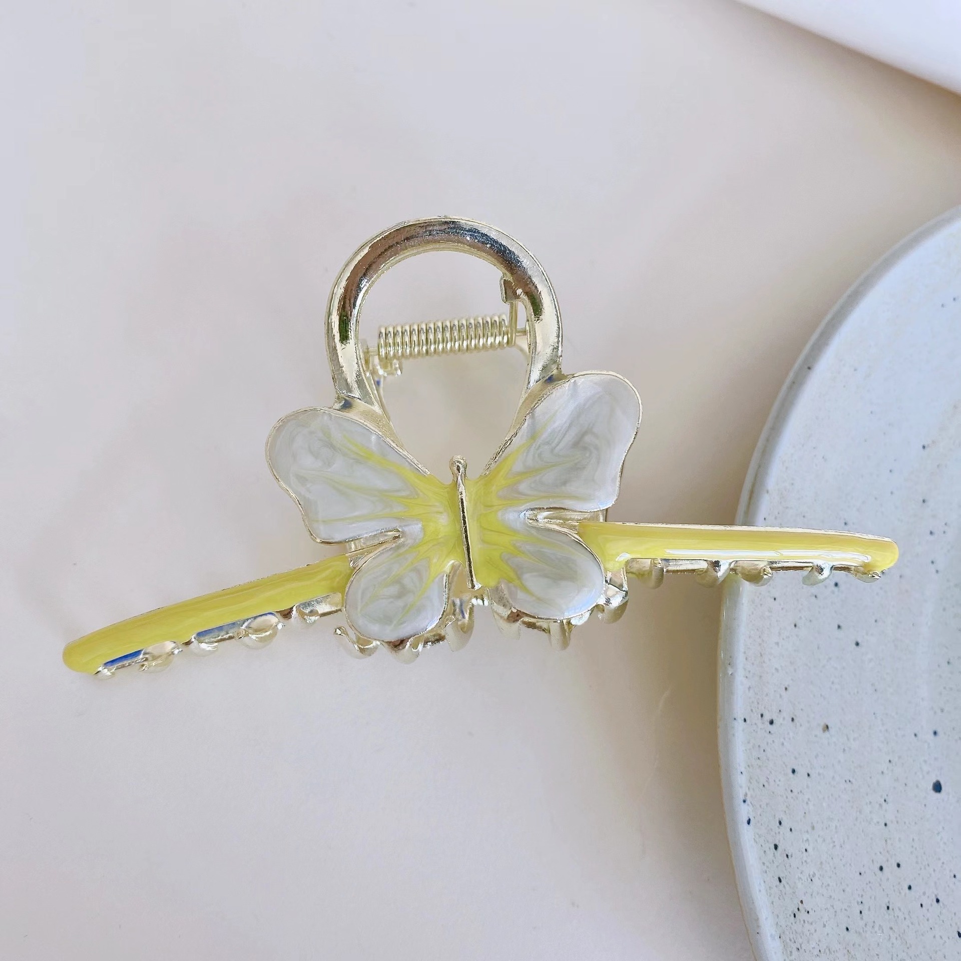 JEPITAN JEPIT RAMBUT KOREA BESI KUPU KUPU UKURAN BESAR PREMIUM/JEDAI ...