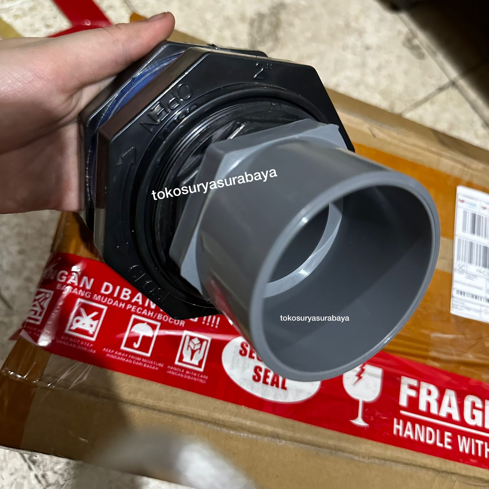 PENGUIN Mur tandon 2” Mur Toren 2" toren 2” Adaptor tandon tangki air 2 ...