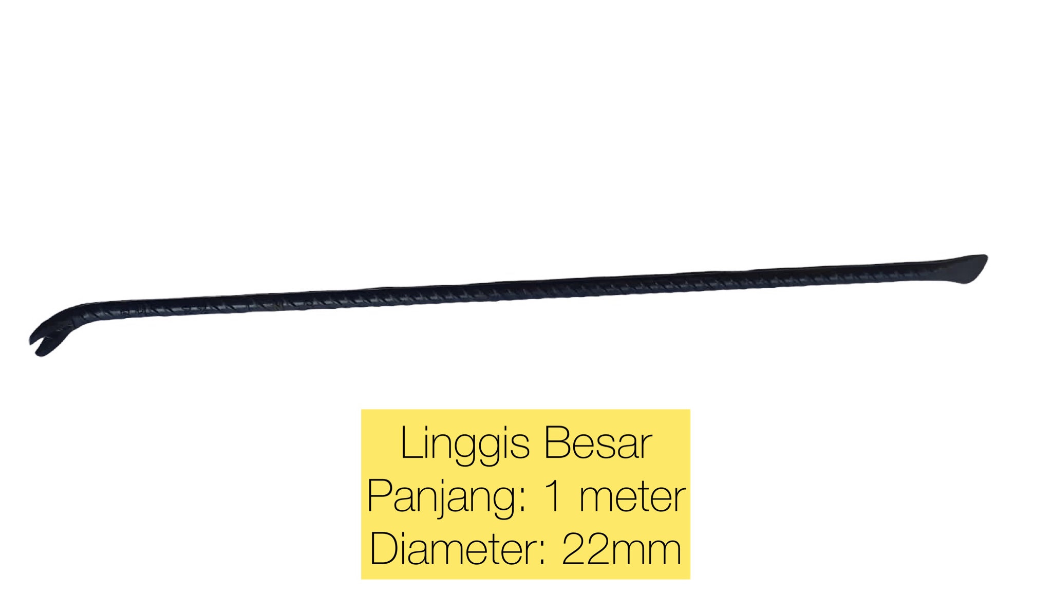 Linggis Besar Ulir 100cm - Penggali Tanah dan Pencabut Paku | Lazada ...