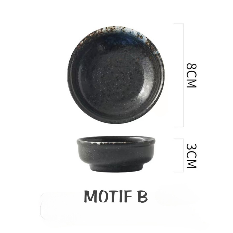 Piring Saus Sambal Japanese Sauce Plate Piring Saus Jepang Keramik ...