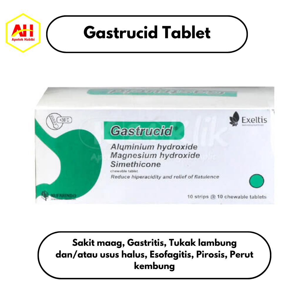 Gastrucid Tablet | Lazada Indonesia