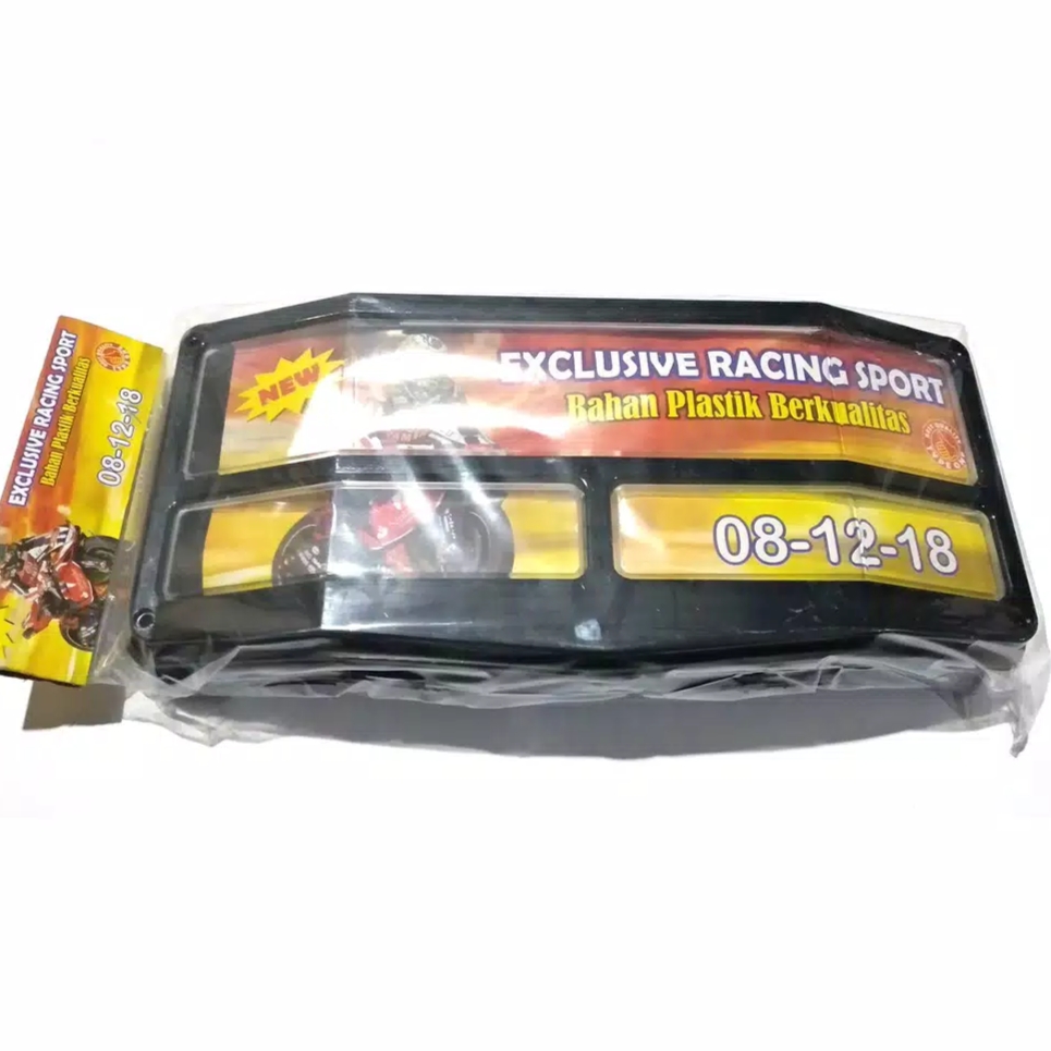 Akai Racing Store - Cover Tutup Bingkai Plat Nomor Motor Model Mika ...