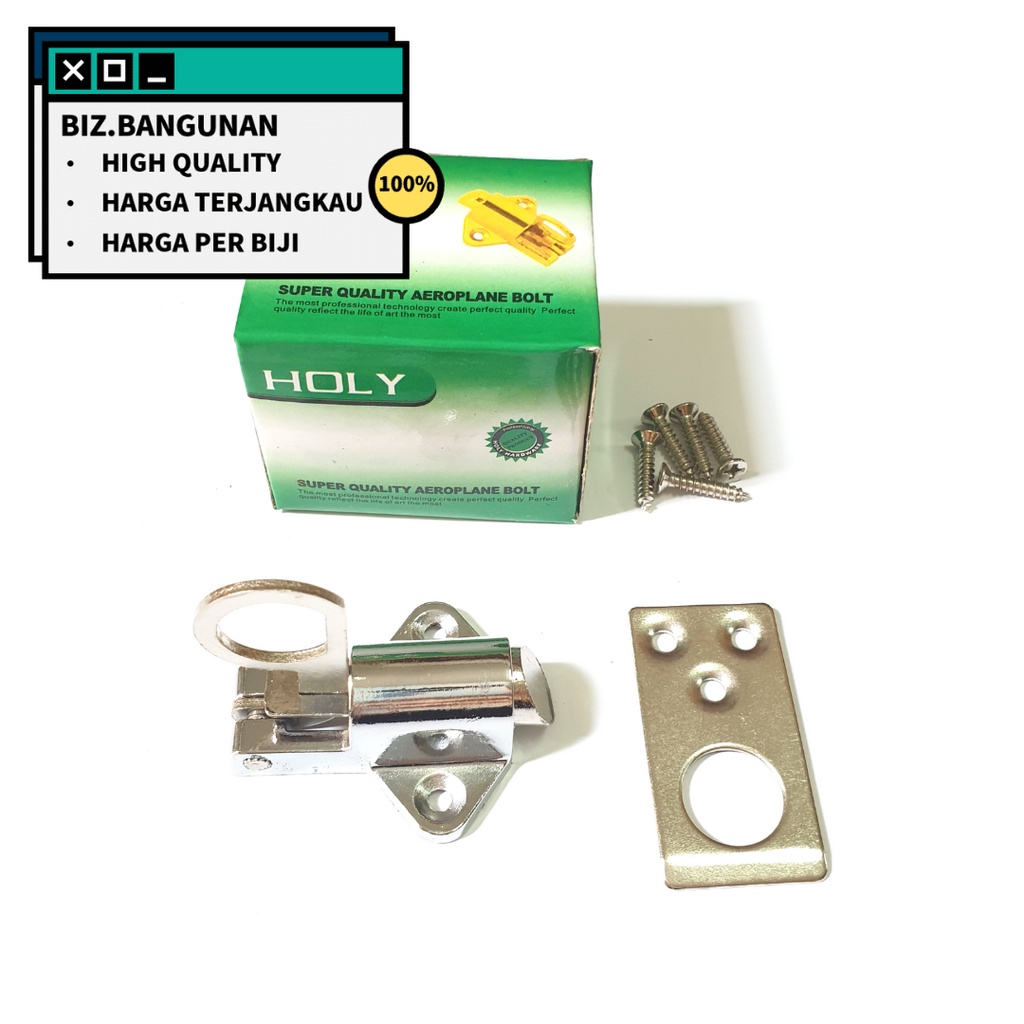 SPRING KNIFE PUTIH - KNIP - SLOT - SELOT JENDELA - GRENDEL KODOK ...