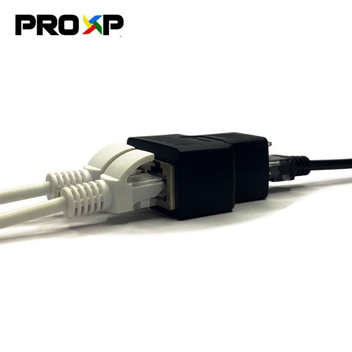 Sambungan Kabel LAN 2 Port PROXP RJ45 Coupler Barel Connector 1-2 ...