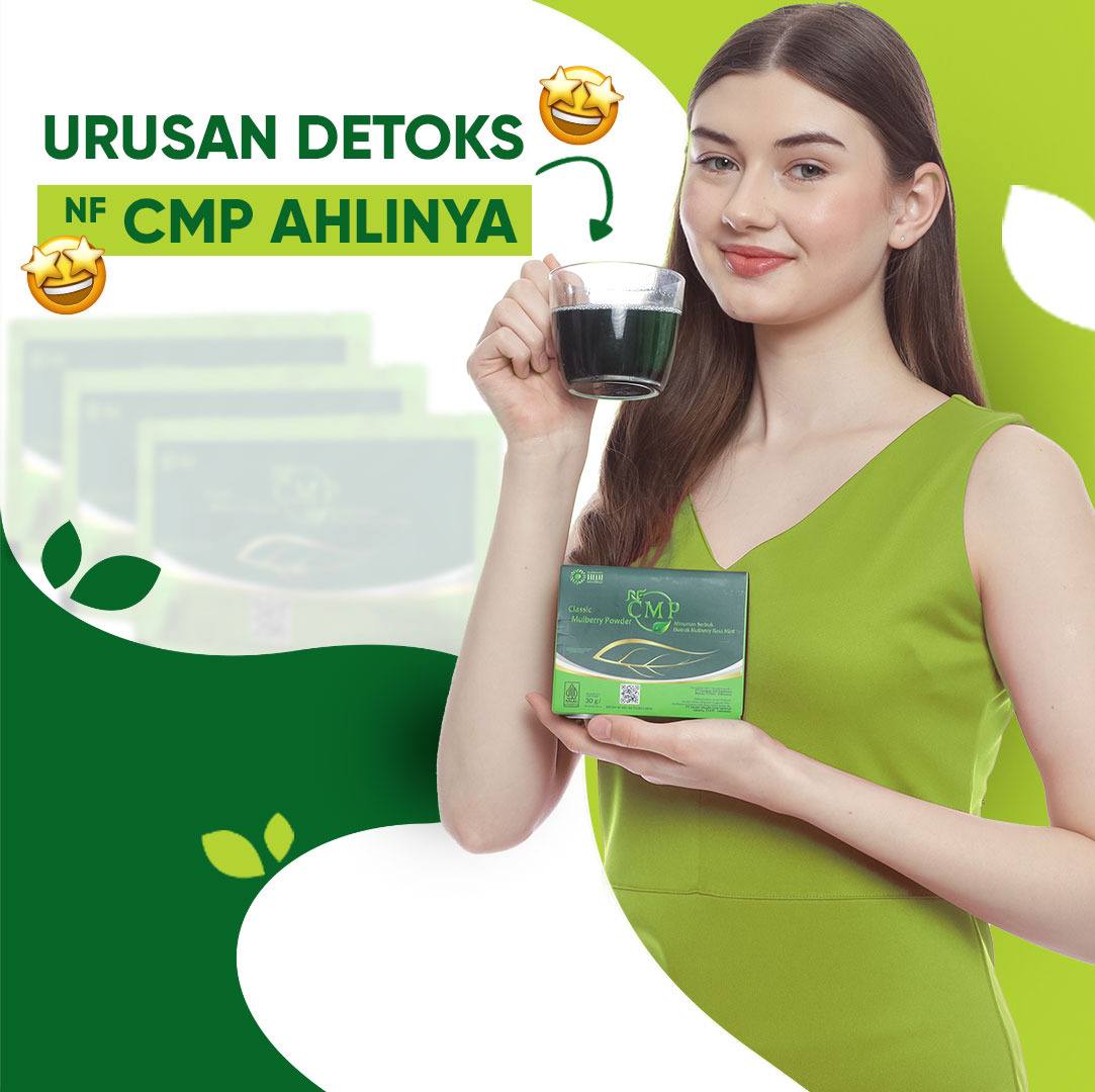 1 Box NF CMP Klorofil obati maag detox Tubuh dari racun berbahaya diet ...