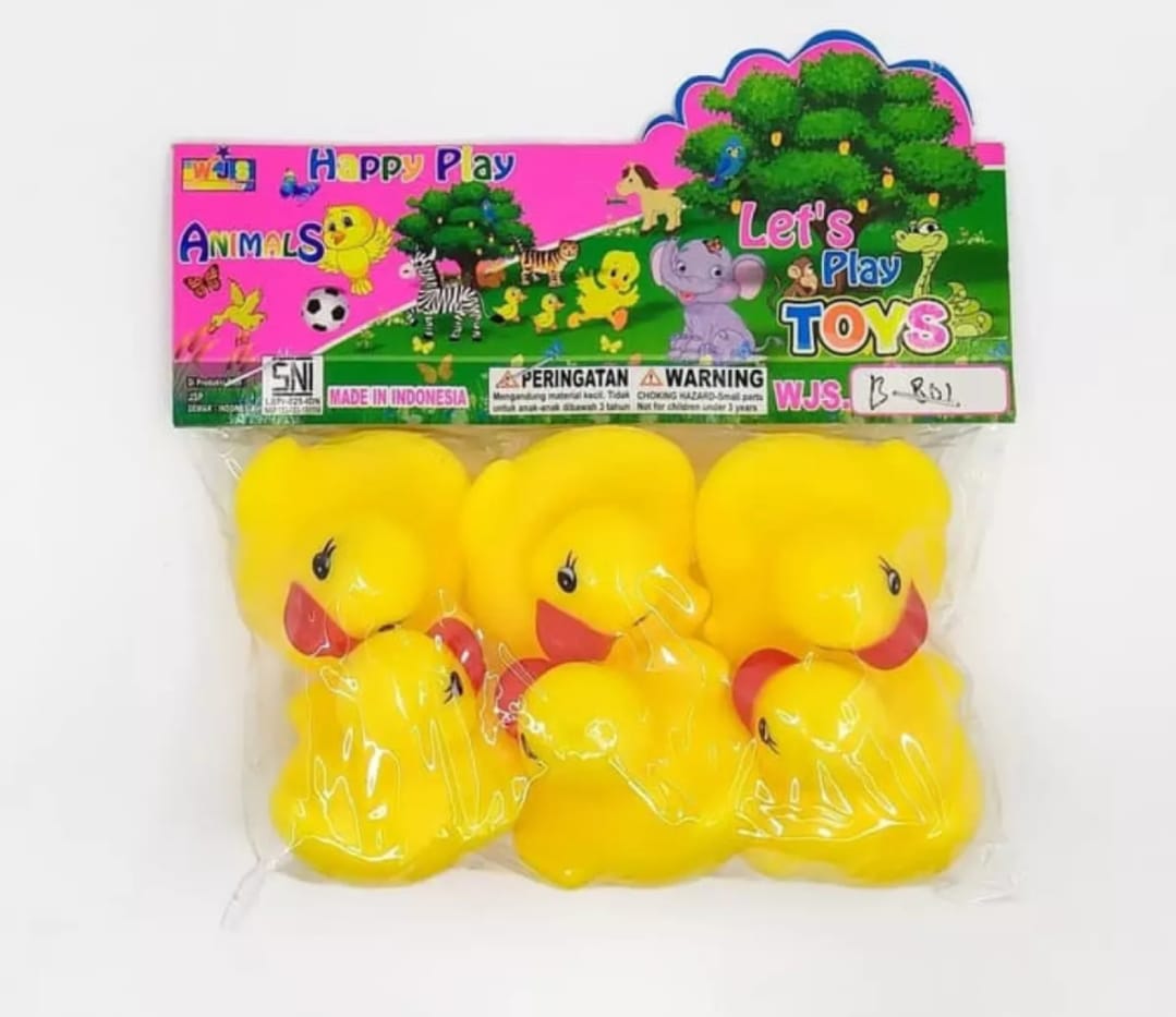 Mainan Mandi Bebek Bebekan Mandi Anak - 6 Pcs | Lazada Indonesia