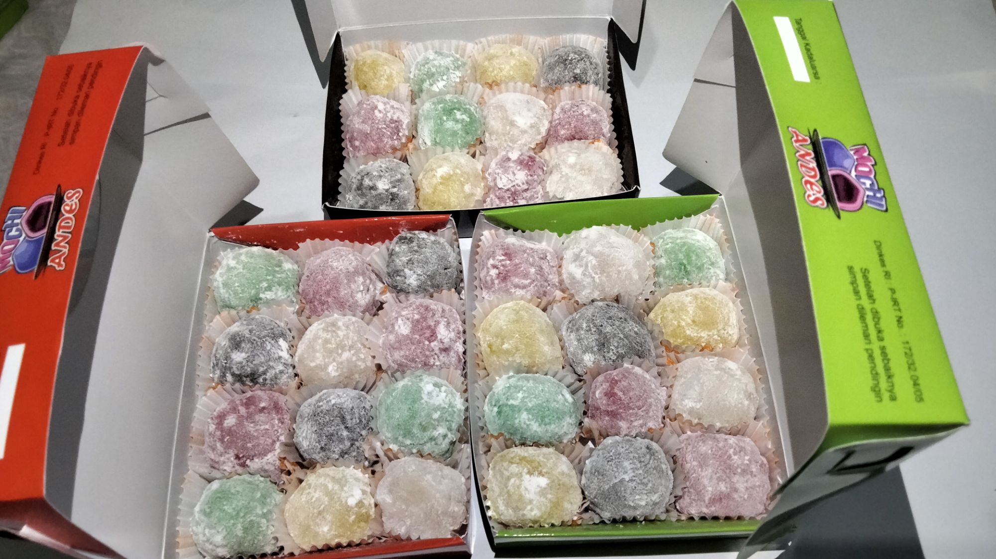 MOCHI KACANG SEDERHANA VARIAN RASA 1 KAP. TERMURAH ( BELI 4 KAP GRATIS ...