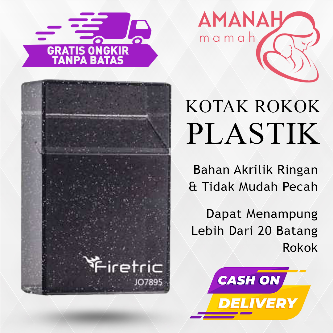 Kotak Bungkus Roko Elegan /Tempat Rokok Portable Plastik Keren Dan ...