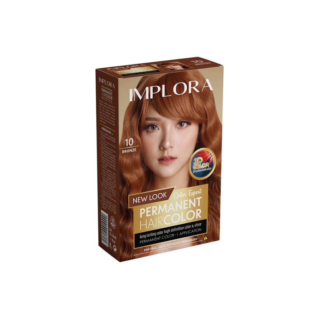 Implora New Permanent Hair Color [ semir rambut implora ] | Lazada ...