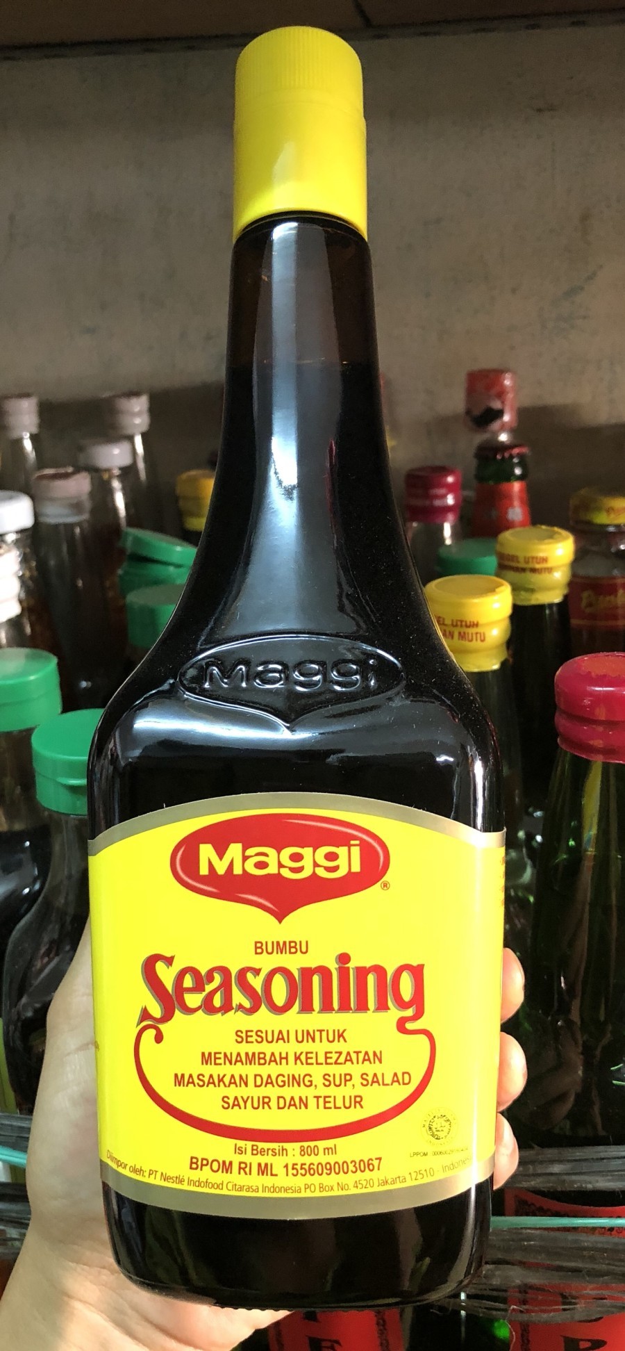 Maggi Seasoning 800ml Kecap Asin Siap Makan Maggie | Lazada Indonesia