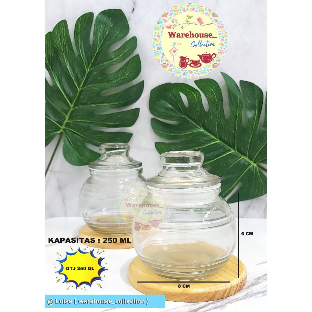 TOPLES KACA MINI/ toples jadul /toples kaca imut/ toples GTJ-250GL dan ...