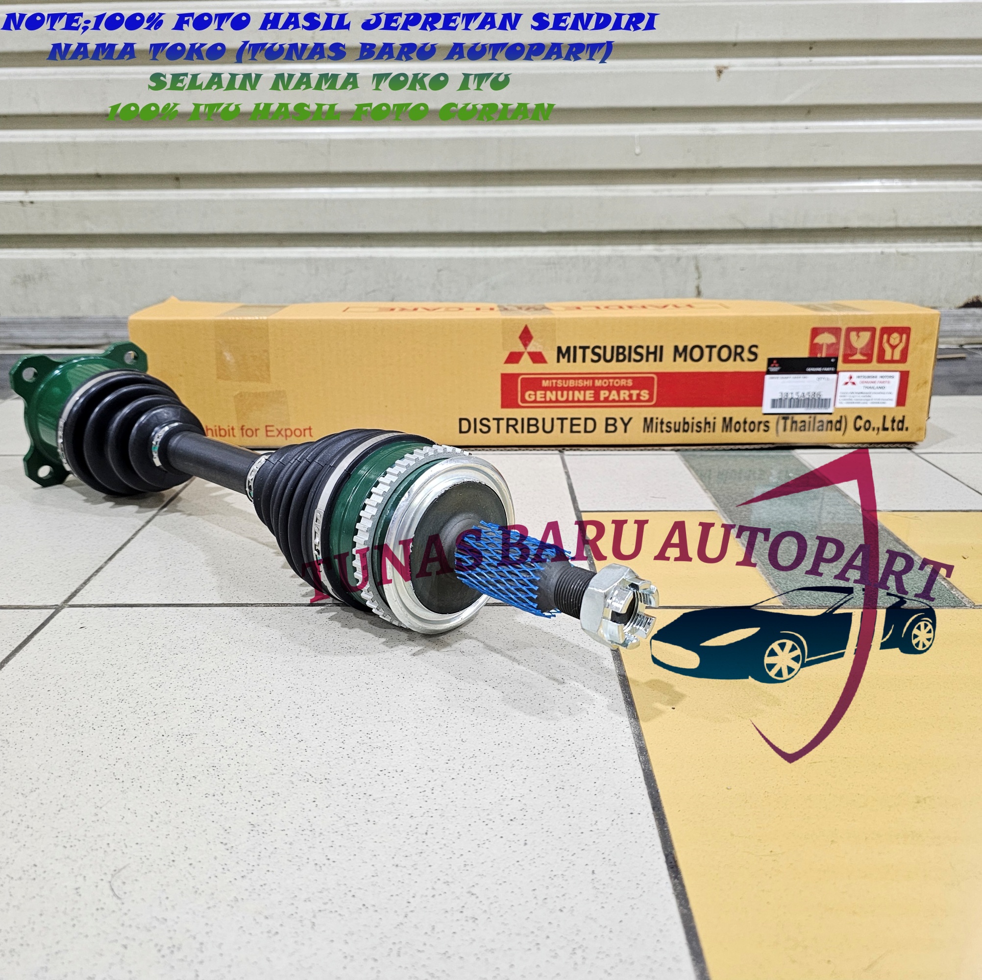 CV JOINT AS RODA DEPAN SEBELAH KANAN MITSUBISHI TRITON HDX 3816A586 | Lazada Indonesia