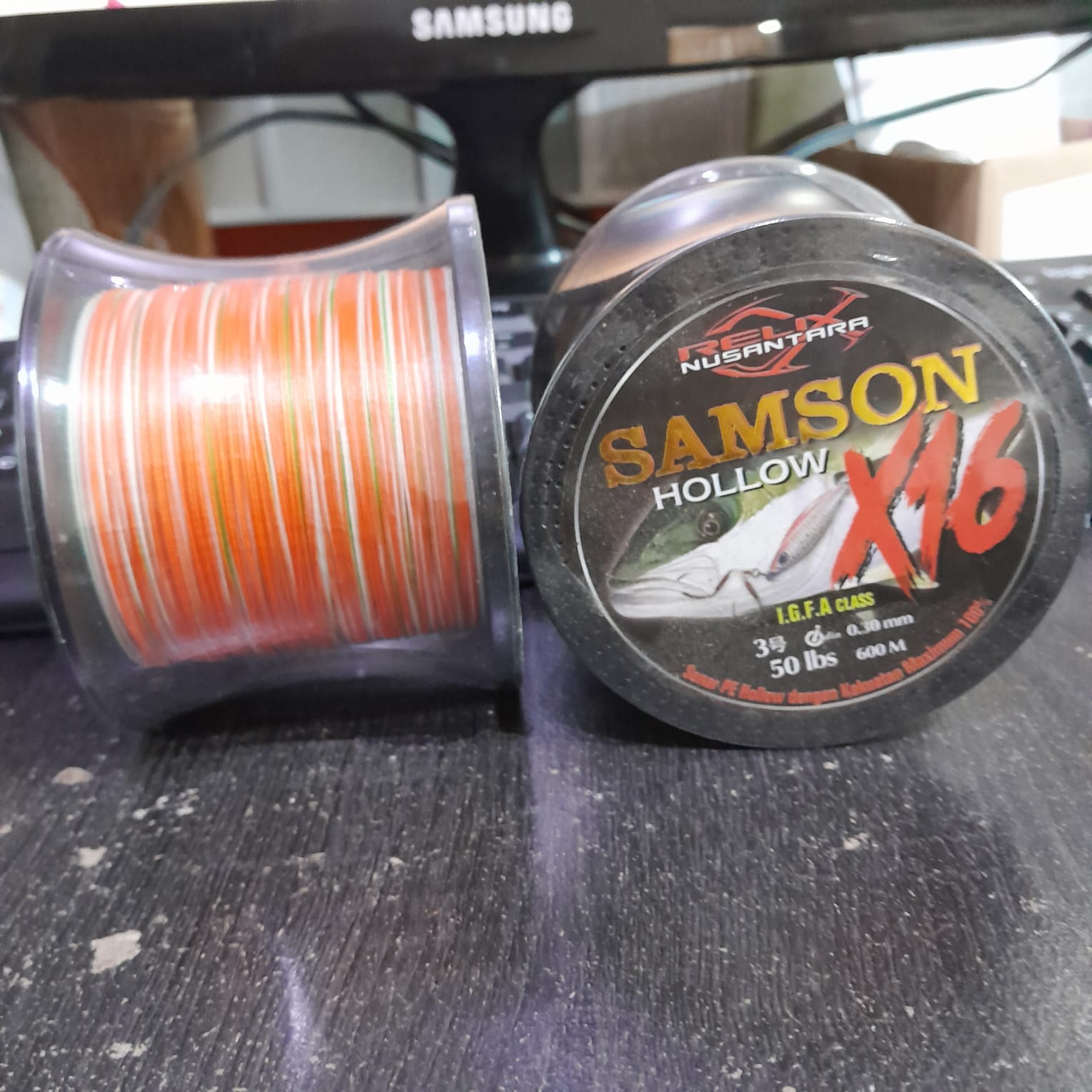 Senar Samson X16 PE 7 Hollow 600 meter Relix Nusantara | Lazada Indonesia