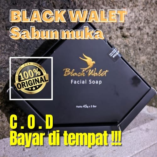 Sabun Black Walet Segi Tiga Asli - Black Wallet Facial Soap Original ...