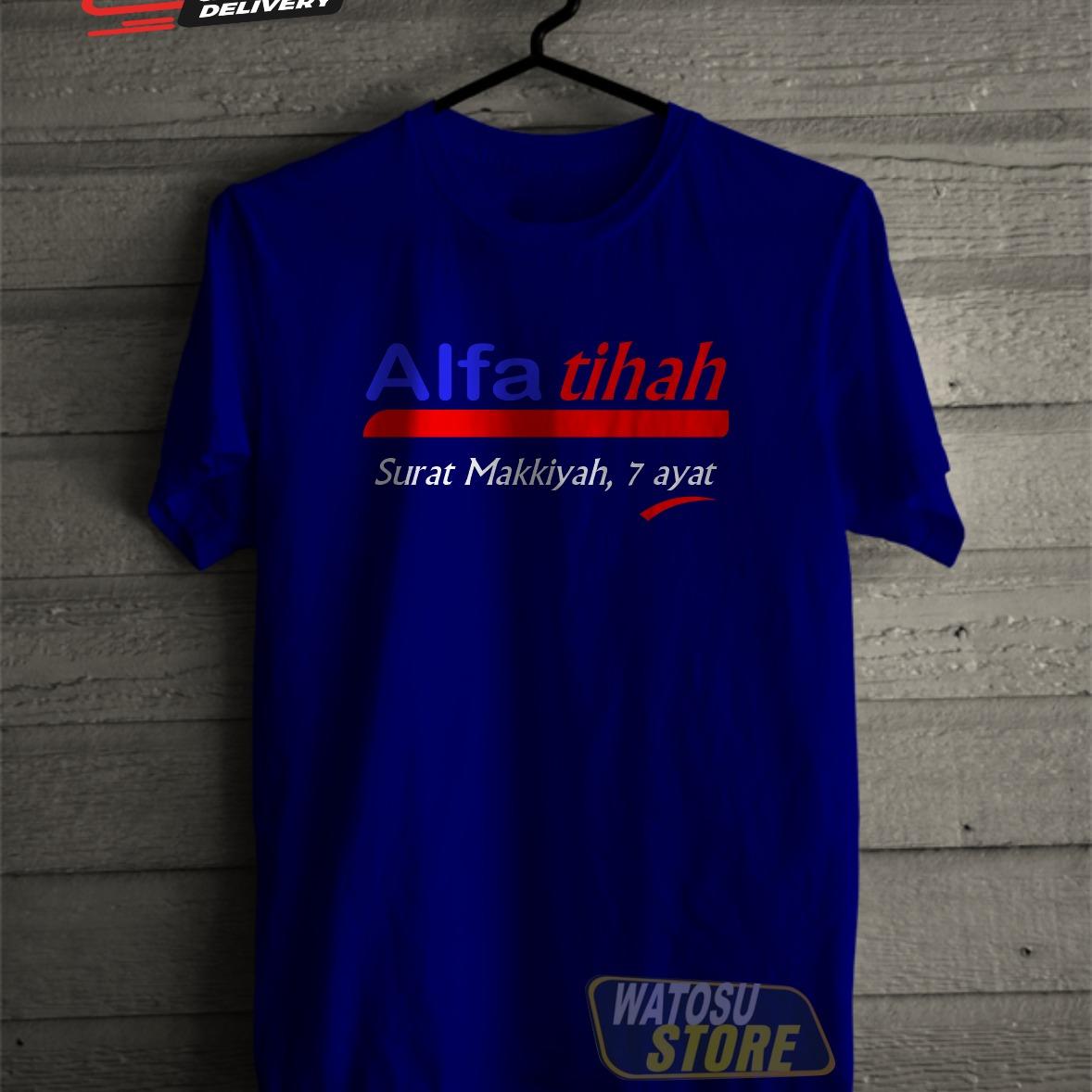 KAOS CUSTOM PELESETAN ALFAMART ALFATIHAH KUALITAS DISTRO | Lazada Indonesia KAOS CUSTOM PELESETAN ALFAMART ALFATIHAH KUALITAS DISTRO | Lazada Indonesia