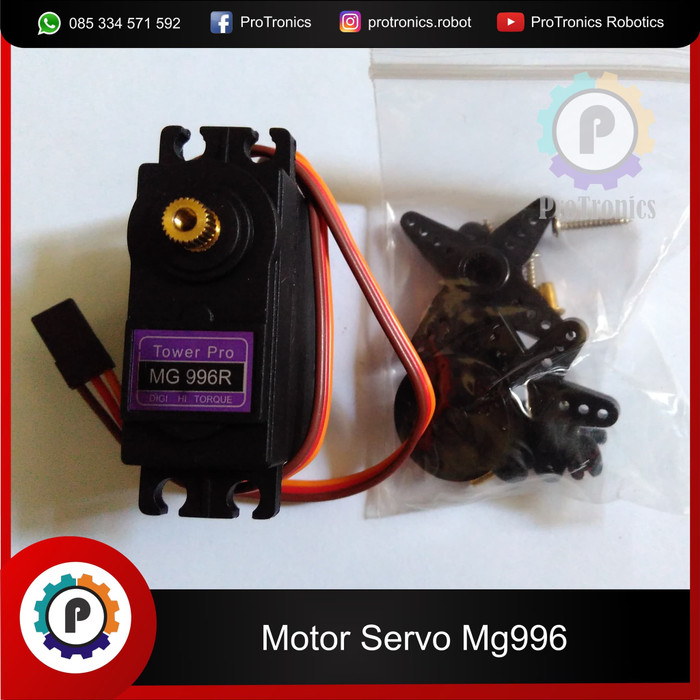 Motor Servo MG996R / MG 996 Metal Gear High Torque | Lazada Indonesia