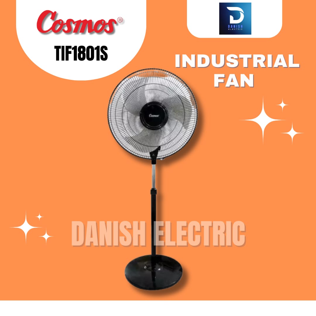 KIPAS ANGIN LISTRIK KIPAS BERDIRI COSMOS TIF1801S STAND FAN 18 IN KAKI ...