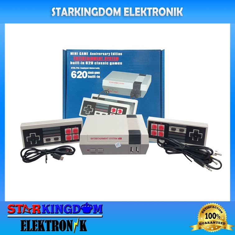 Video Game Nintendo NES Mini Classic Built In 620 Games Retro Stick ...
