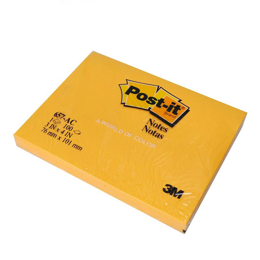3M Post It Sticky Notes 657-AC Color / Memo Kertas Tempel Warna Murah ...