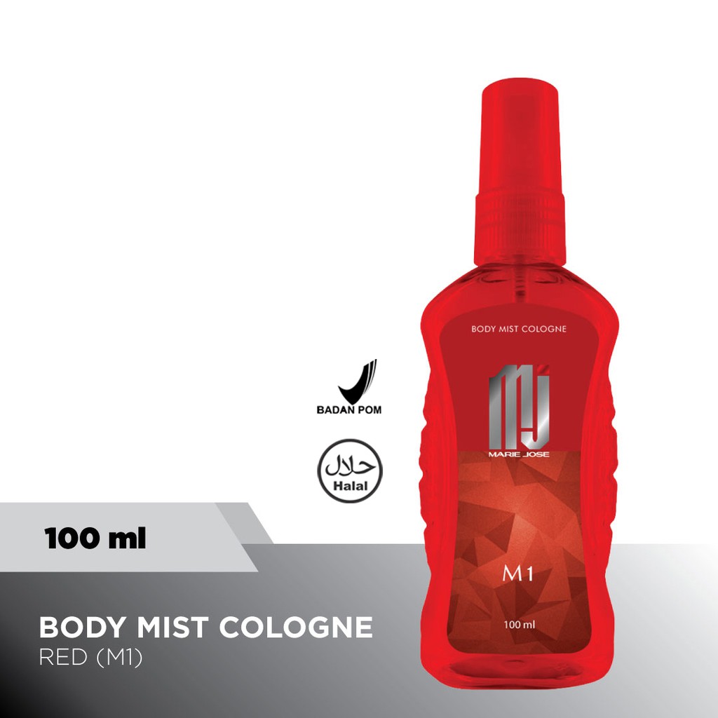 MJ (Marie Jose) Body Mist Red (M1) 100ml | Lazada Indonesia