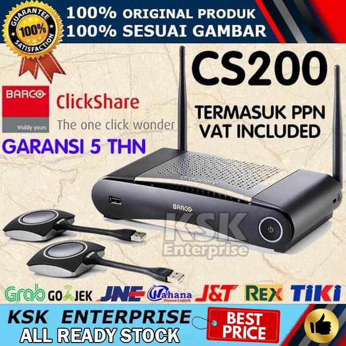 CS200 CSE200 BARCO VIDEO CLICKSHARE Barco Click Share cse-200 cse200 ...