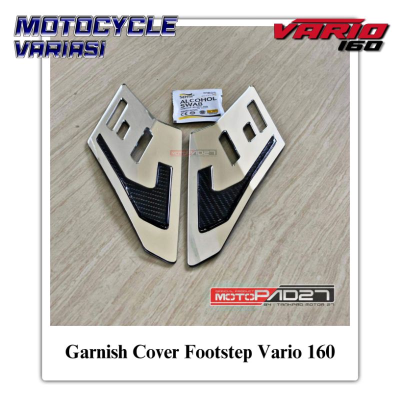 Garnish Cover Footstep Vario 160 Click 160 Pelindung Footstep Vario 160 ...